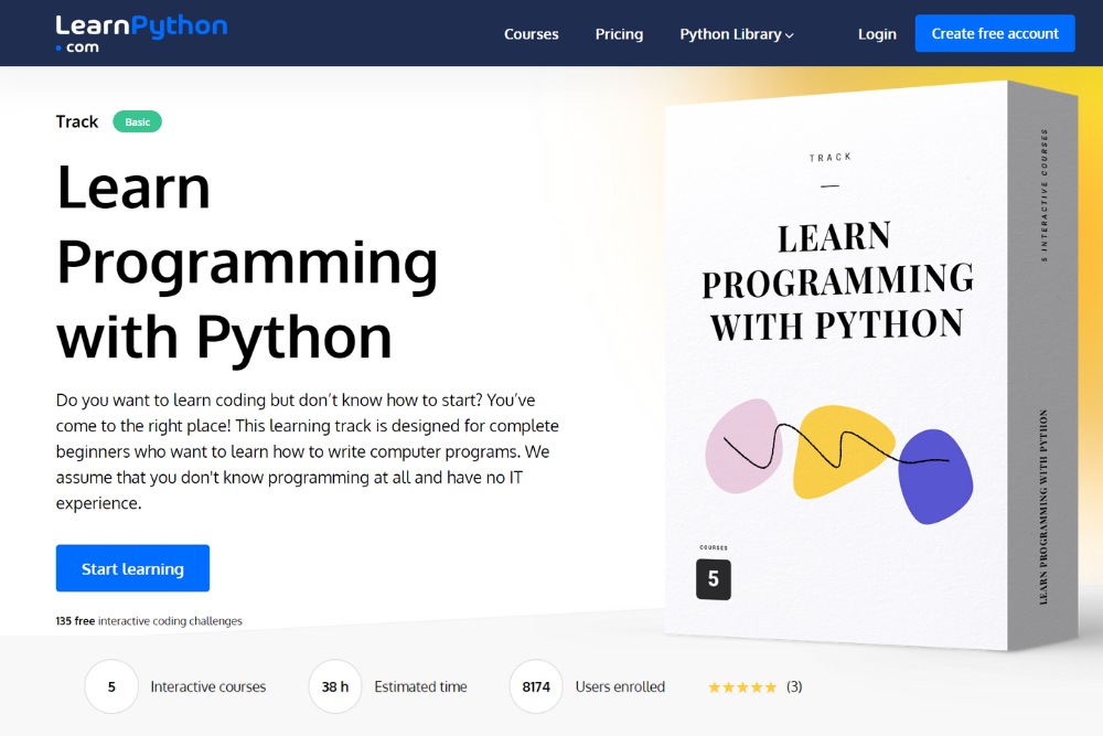 The 5 Best Resources To Start Learning Python LearnPython